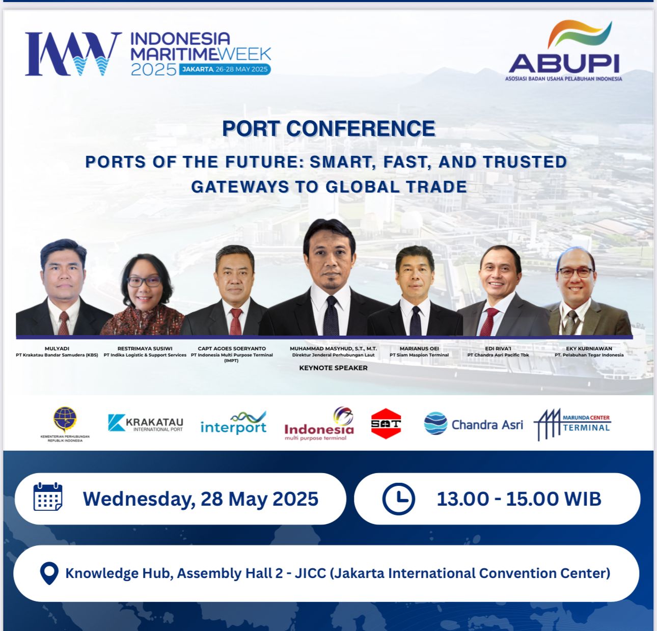 ABUPI: IMW 2025 Jadi Ajang Strategis Promosi Pelabuhan Umum Swasta ...
