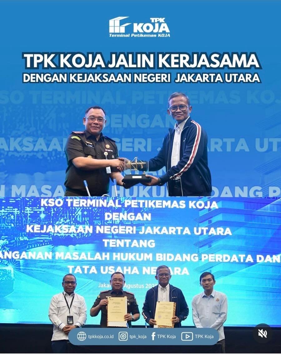 MoU KSO TPK Koja dan Kejaksaan Negeri Jakarta Utara: Komitmen Tata ...