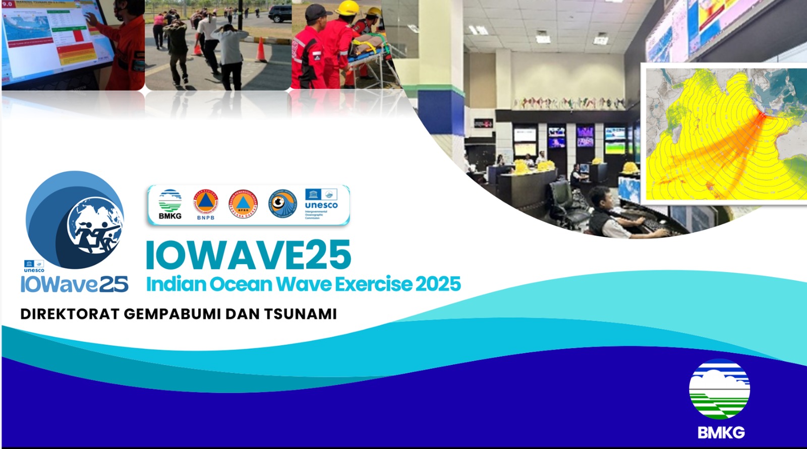 BMKG dan Stakeholder Nasional Uji Kesiapsiagaan Tsunami Lewat IOWAVE25 - Maritim Indonesia