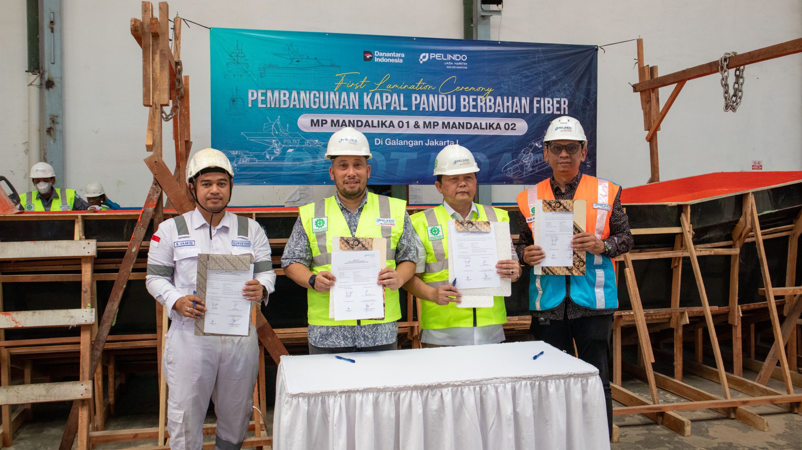 Pelindo Solusi Maritim Awali Pembangunan Dua Kapal Pandu Fiber, Progres ...