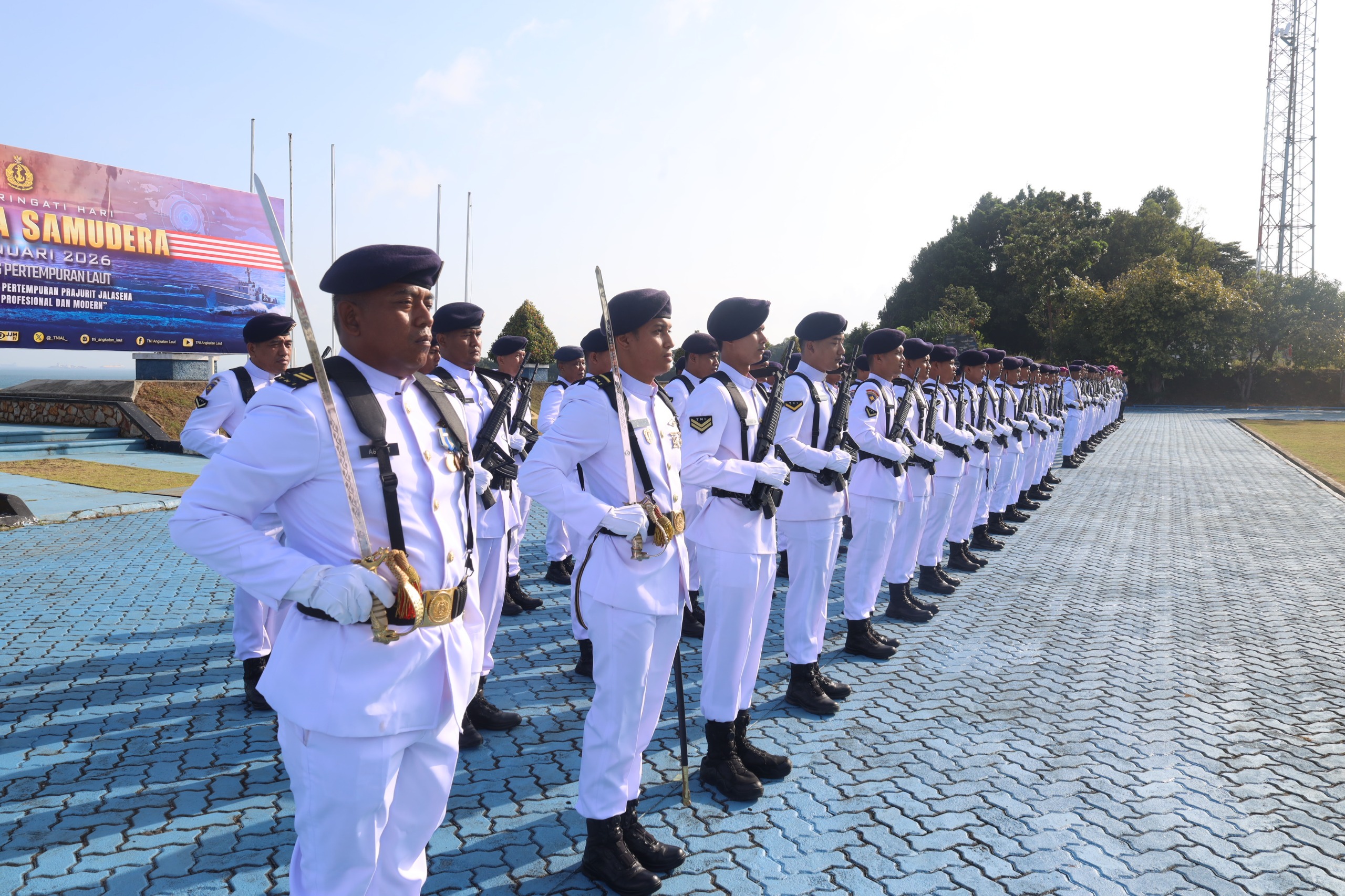 Peringati Pertempuran Laut Arafuru, TNI AL Kodaeral IV Gelar Upacara ...